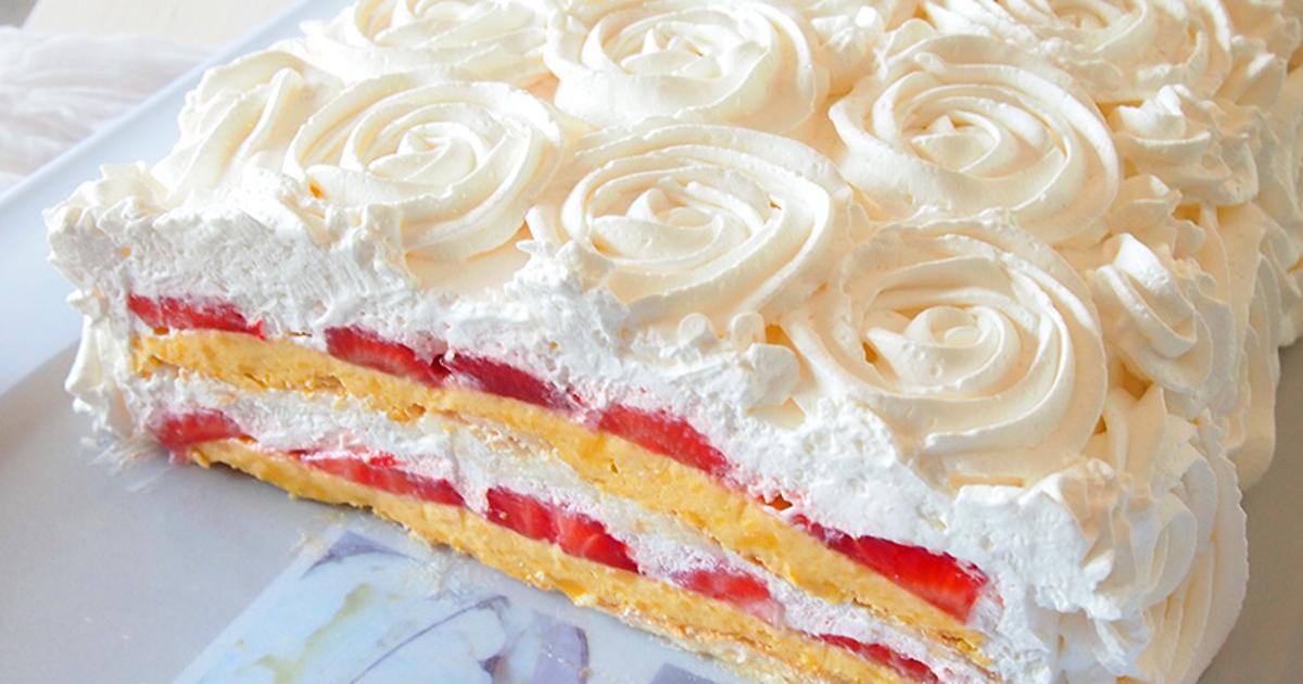 Ledena torta s jagodama