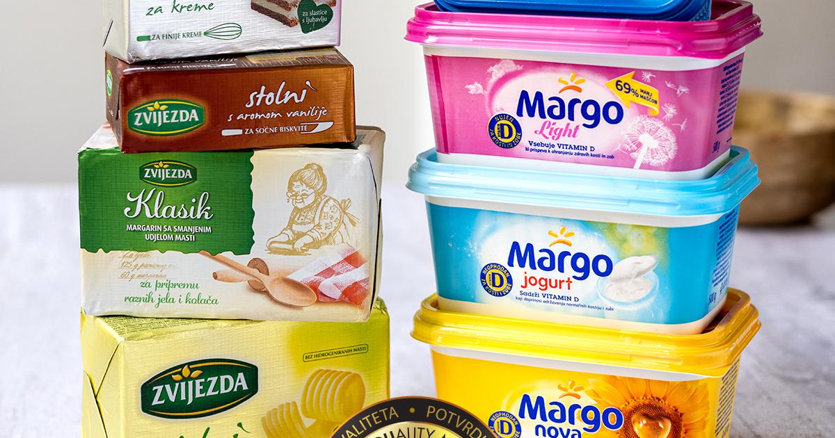 Zvijezda margarin je broj 1 u kvaliteti za hrvatske potrošače