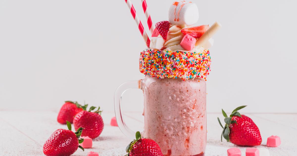 Zasladi se osvježavajućim milkshakeom od jagoda
