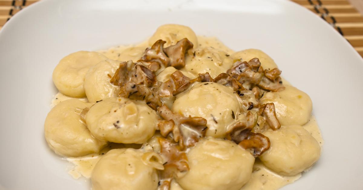 Mirisni njoki u raskošnom umaku od gljiva i gorgonzole