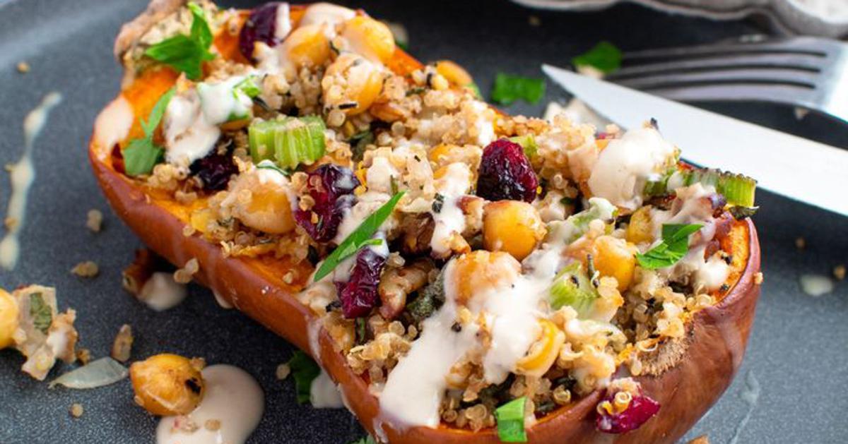 Ova punjena butternut tikva zaslužuje glavnu ulogu