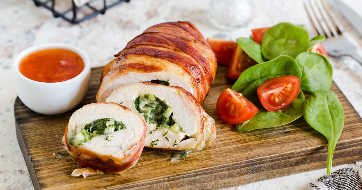 Savršenstvo okusa: Pileće rolice punjene sirom, špinatom i šunkom