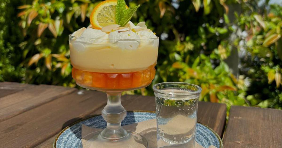 Aperol Spritz Trifle - ljetni koktel u obliku deserta