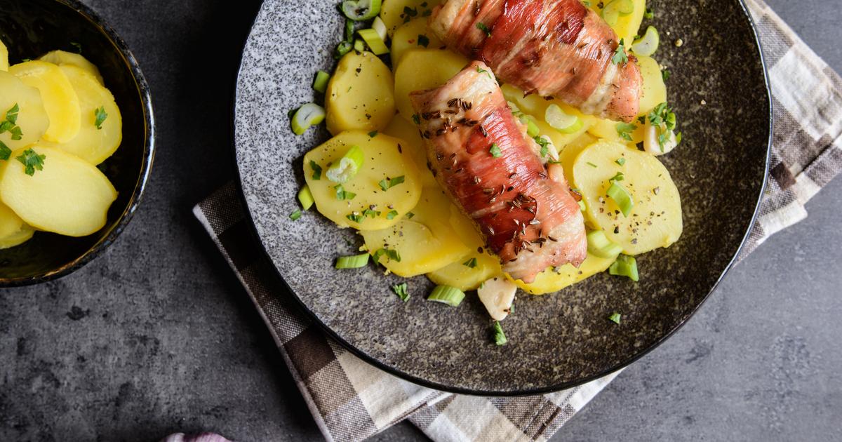 Gozba usred tjedna: Svinjska rolada s gorgonzolom i špinatom