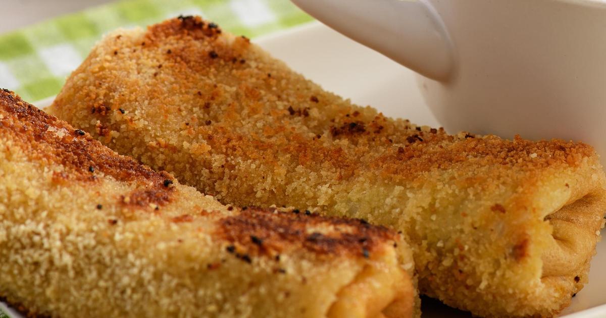 Pohane palačinke s puretinom i povrćem