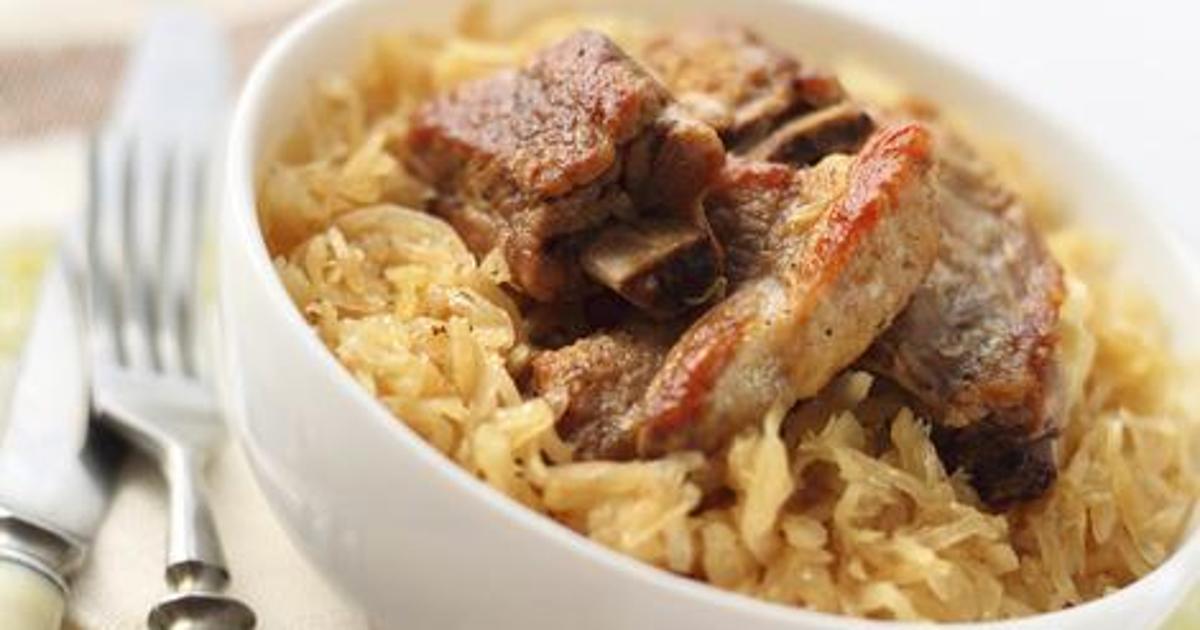 Jota s kiselim kupusom