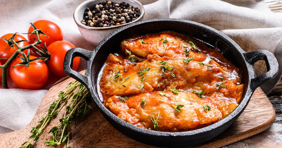 Riblji fileti u umaku od rajčica