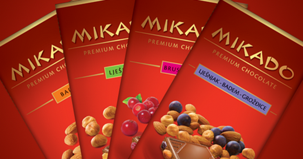 Čarolija Mikado Premium čokolada